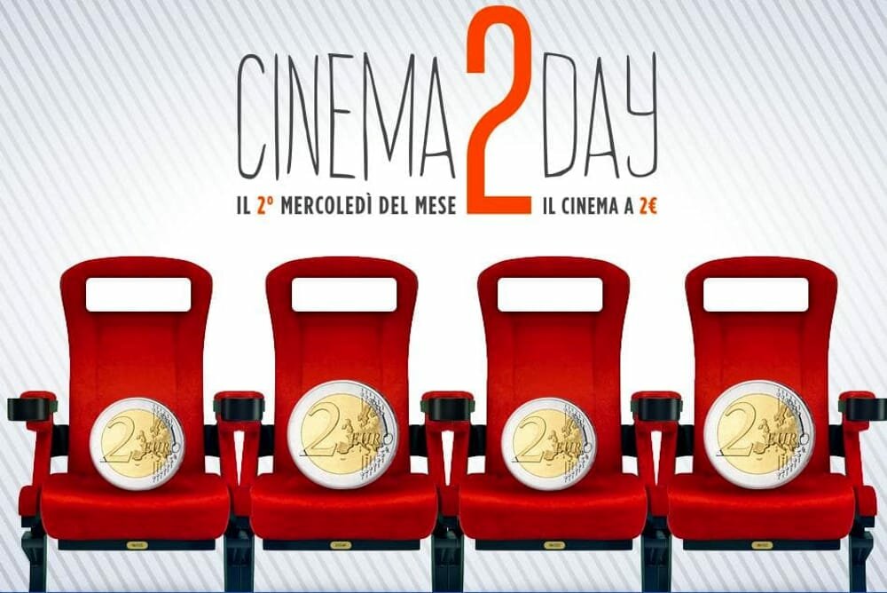 Cinema2Day, da oggi si va al cinema con 2 euro ogni secondo mercoledì ...