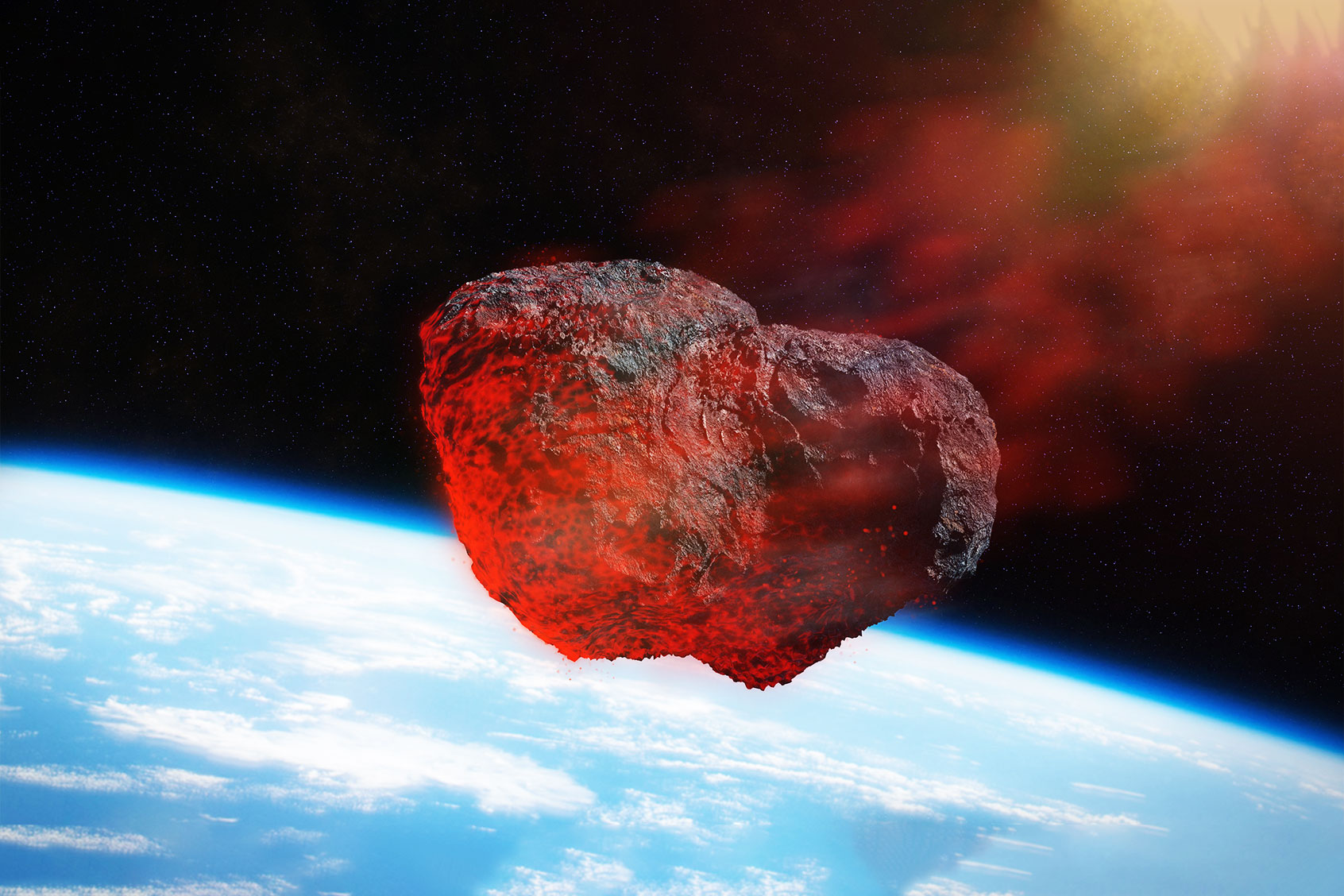 Sono stati scoperti livelli di estinzione pari a quelli di un asteroide ...